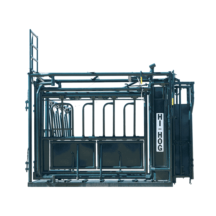 Manual Cattle Squeeze Chute - Hi-Hog – farmranchstore.com